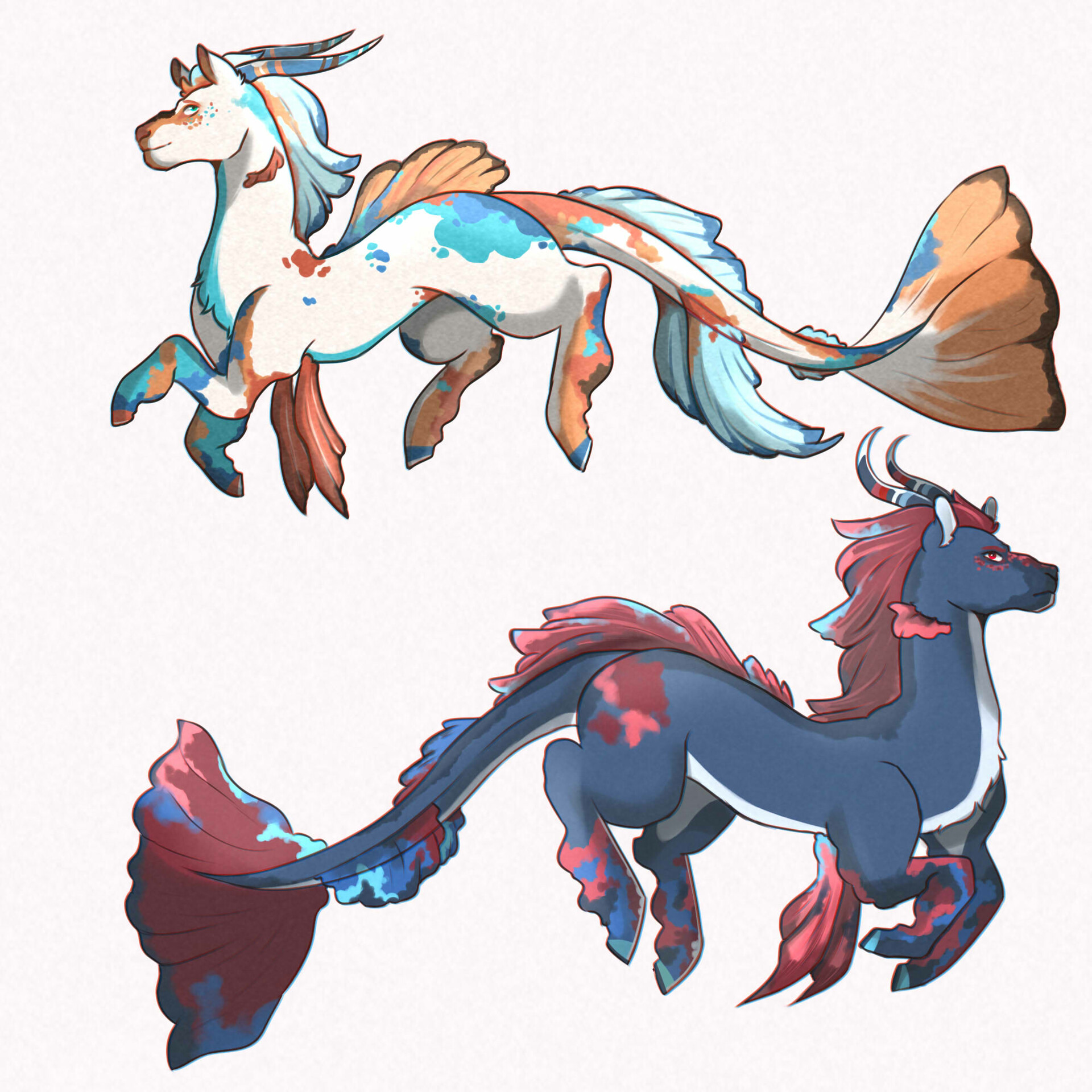 koi dragon oc
