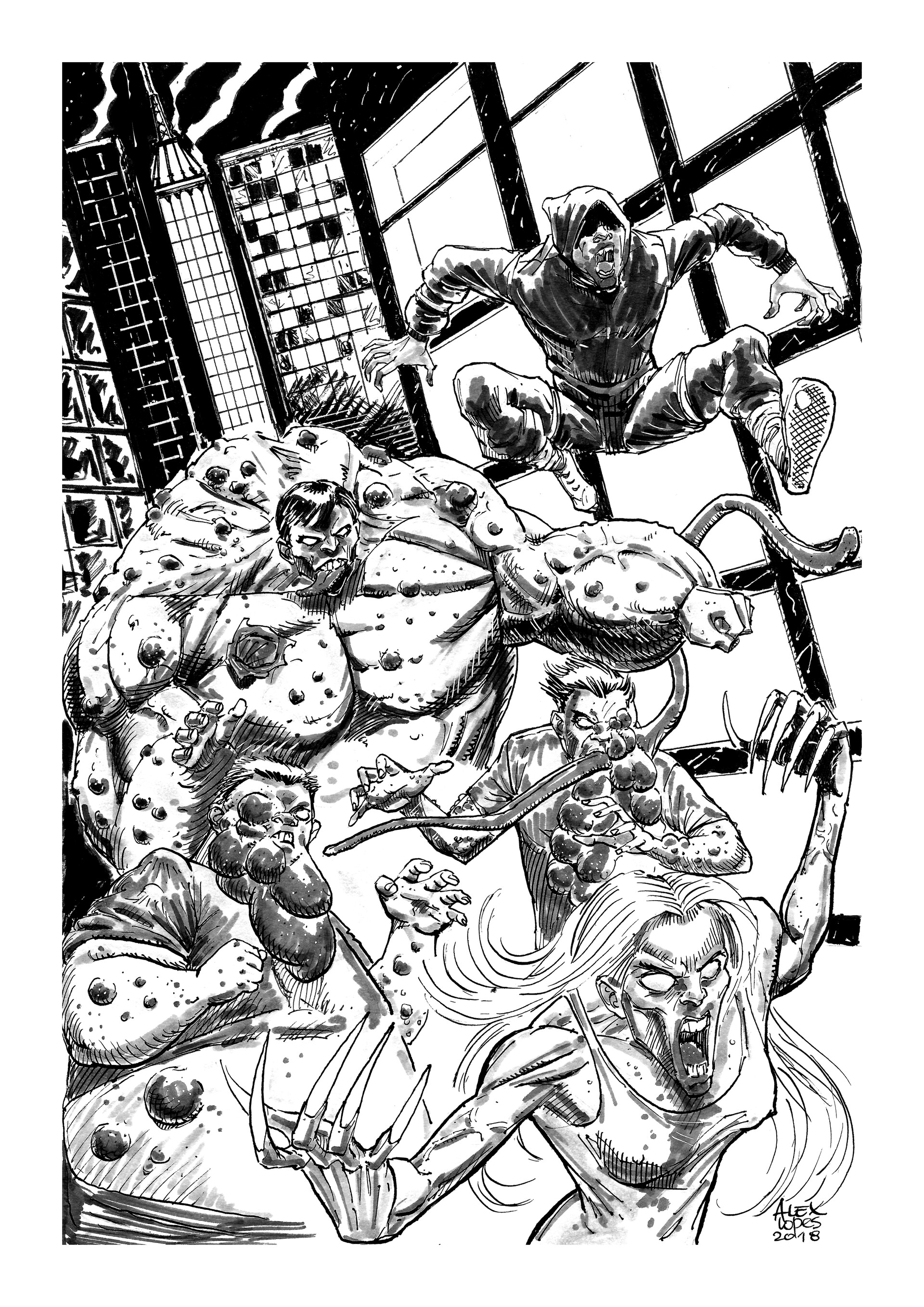 ArtStation - Left 4 Dead Zombies