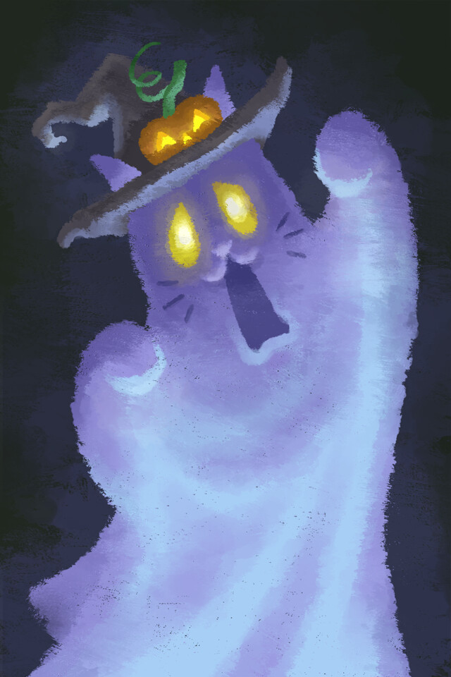 ArtStation - Cat Ghost