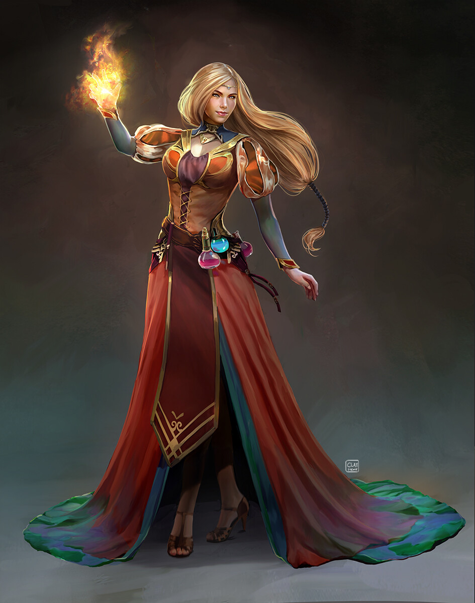 Artstation Pyromancer