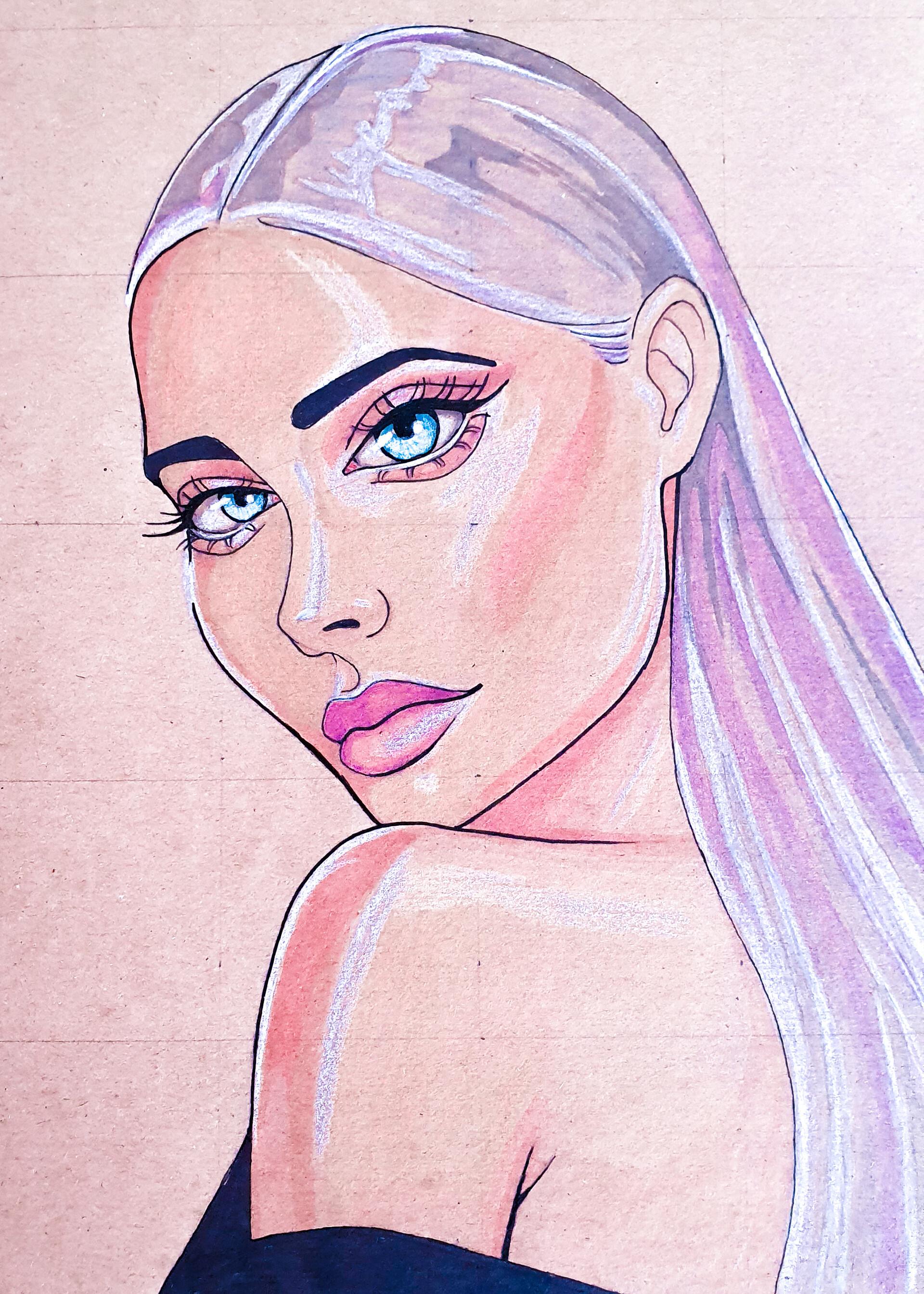 ArtStation - Pale blush