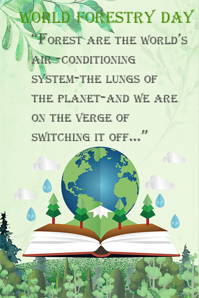 ArtStation - Poster of World Forestry Day