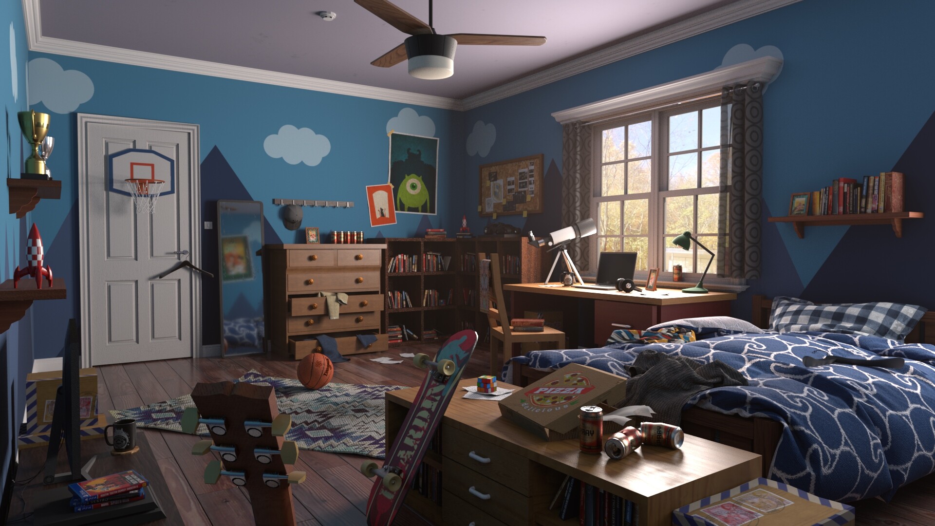 ArtStation - Boy's room