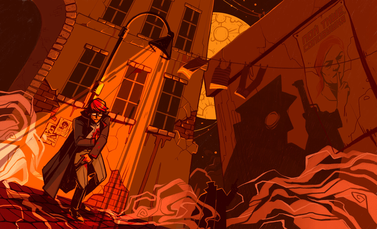 ArtStation - Red night