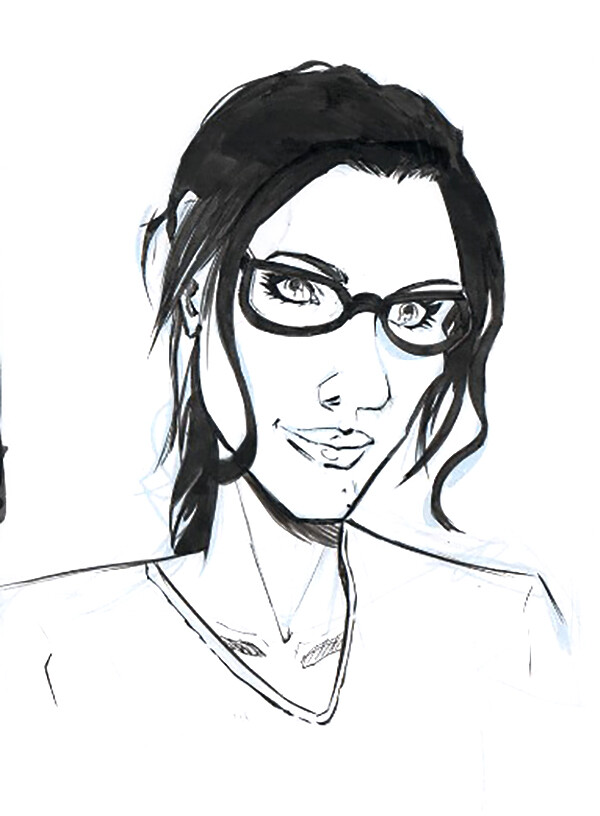 Caroline Nolasco . ART - Self Portrait