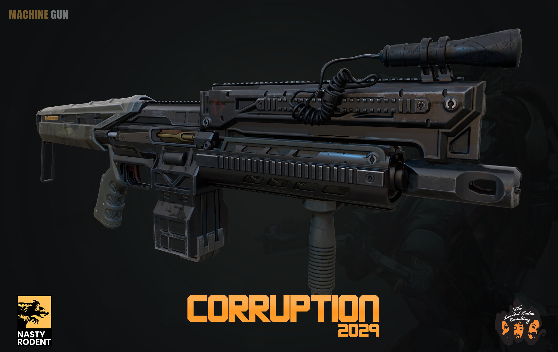NASTY RODENT - Corruption 2029 | MACHINE GUN