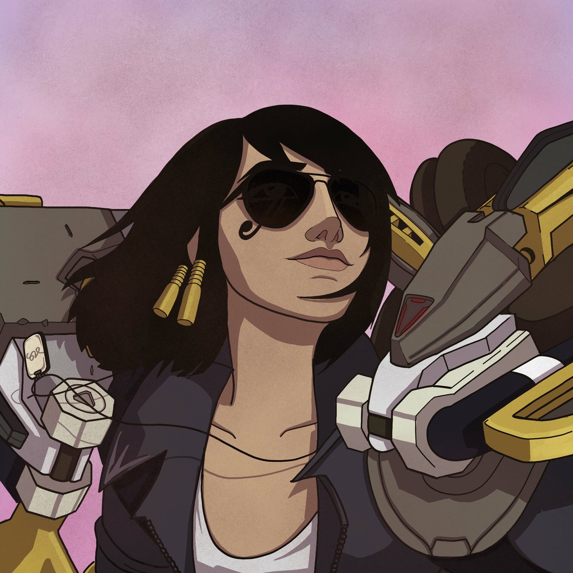 ArtStation - Aviator Pharah