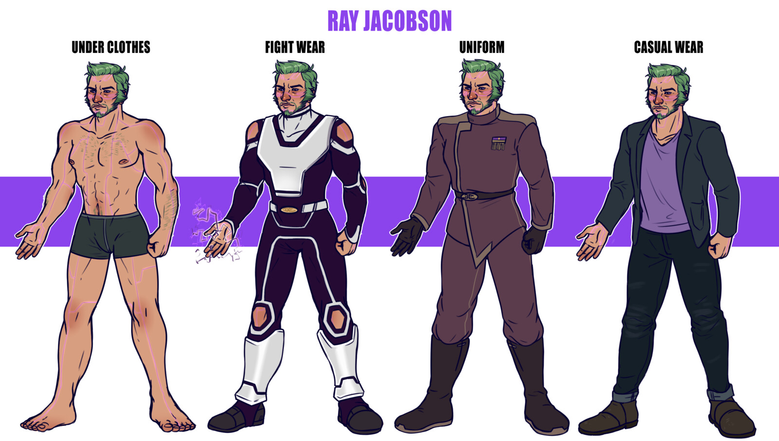 Marvin Anthony - Costume & Character Design - Ray Jacobson