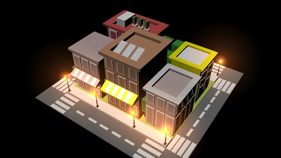 ArtStation - Low Poly Model