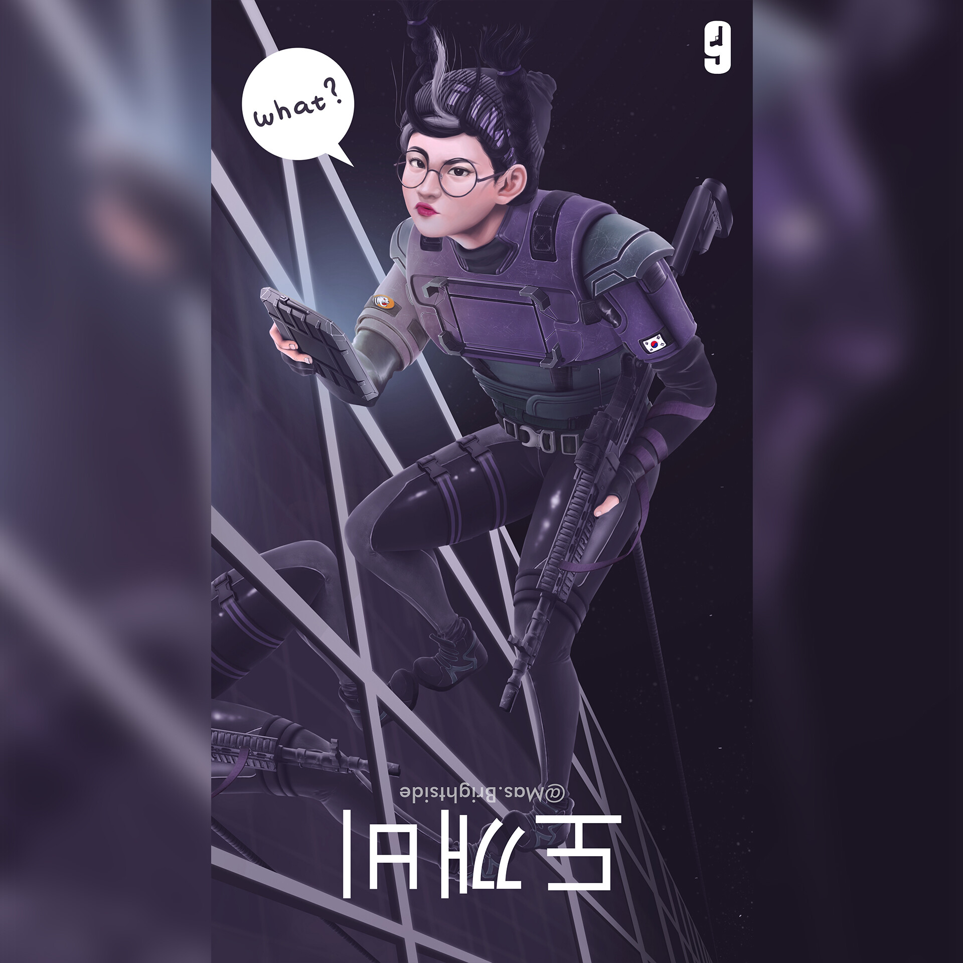ArtStation - Dokkaebi Fanart (Rework)
