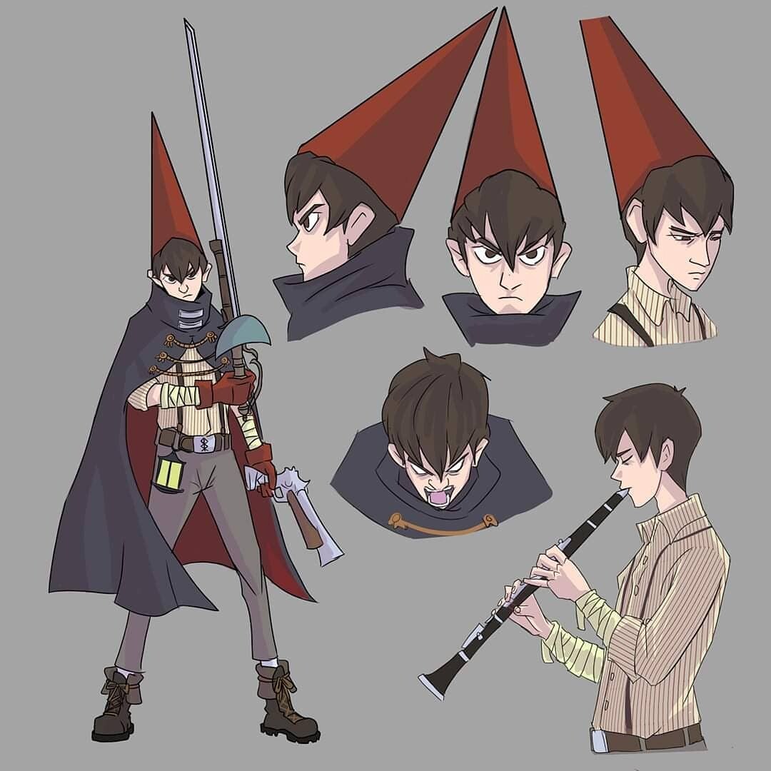 Shane Melisse - Wirt character design sheet
