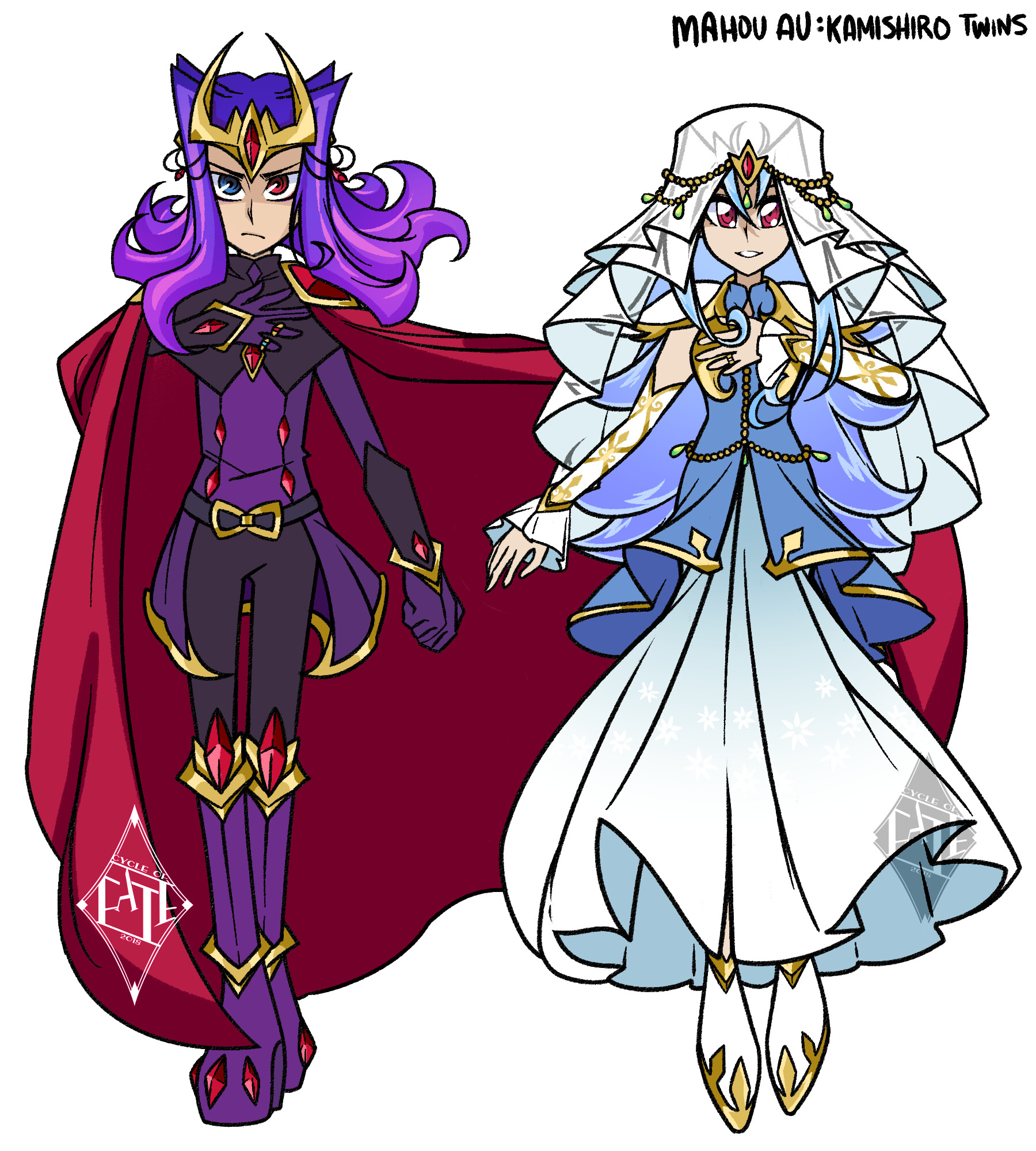 Yugioh Zexal Nasch And Merag