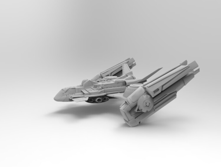 ArtStation - FALCON 3000 SHIP