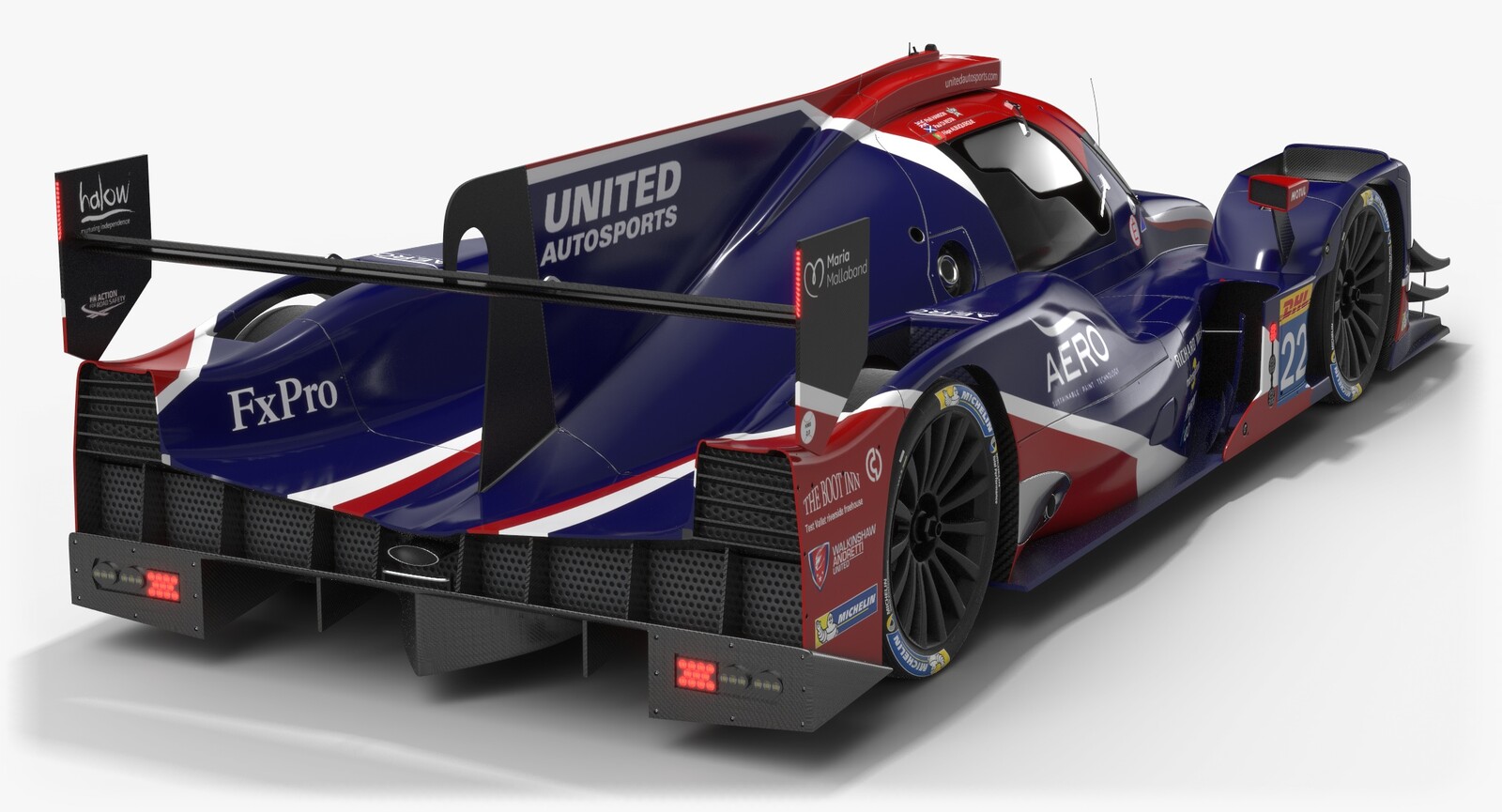 OpticalDreamSoft - United Autosports WEC LMP2 Season 2019 2020 3D model