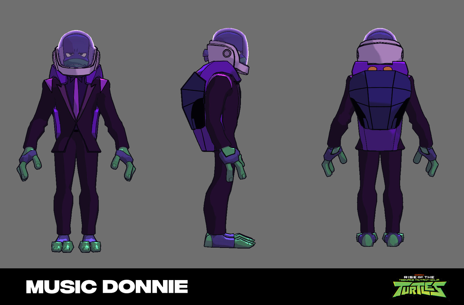 Harry Stringer - Rise of the TMNT: Ninja Run - Character Art
