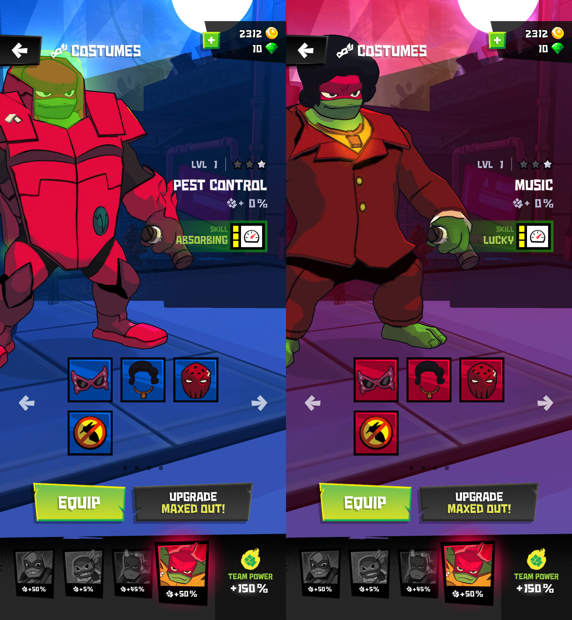 Harry Stringer - Rise of the TMNT: Ninja Run - Character Art