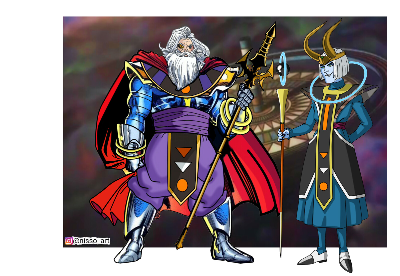 Nissim Aharonov - Odin and loki God of distinction and angel of universe 9