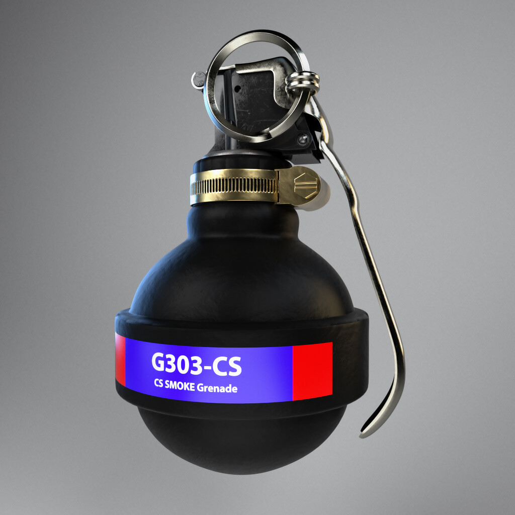 ArtStation - Smoke grenade