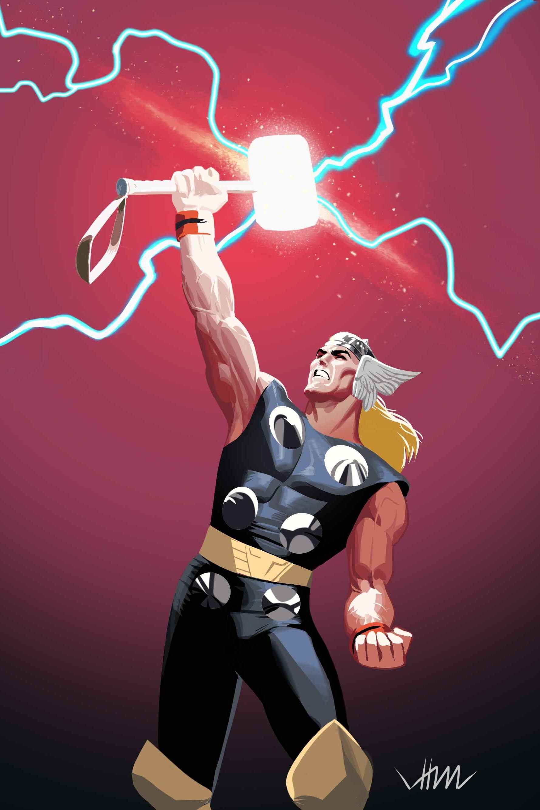 ArtStation - Mighty Thor