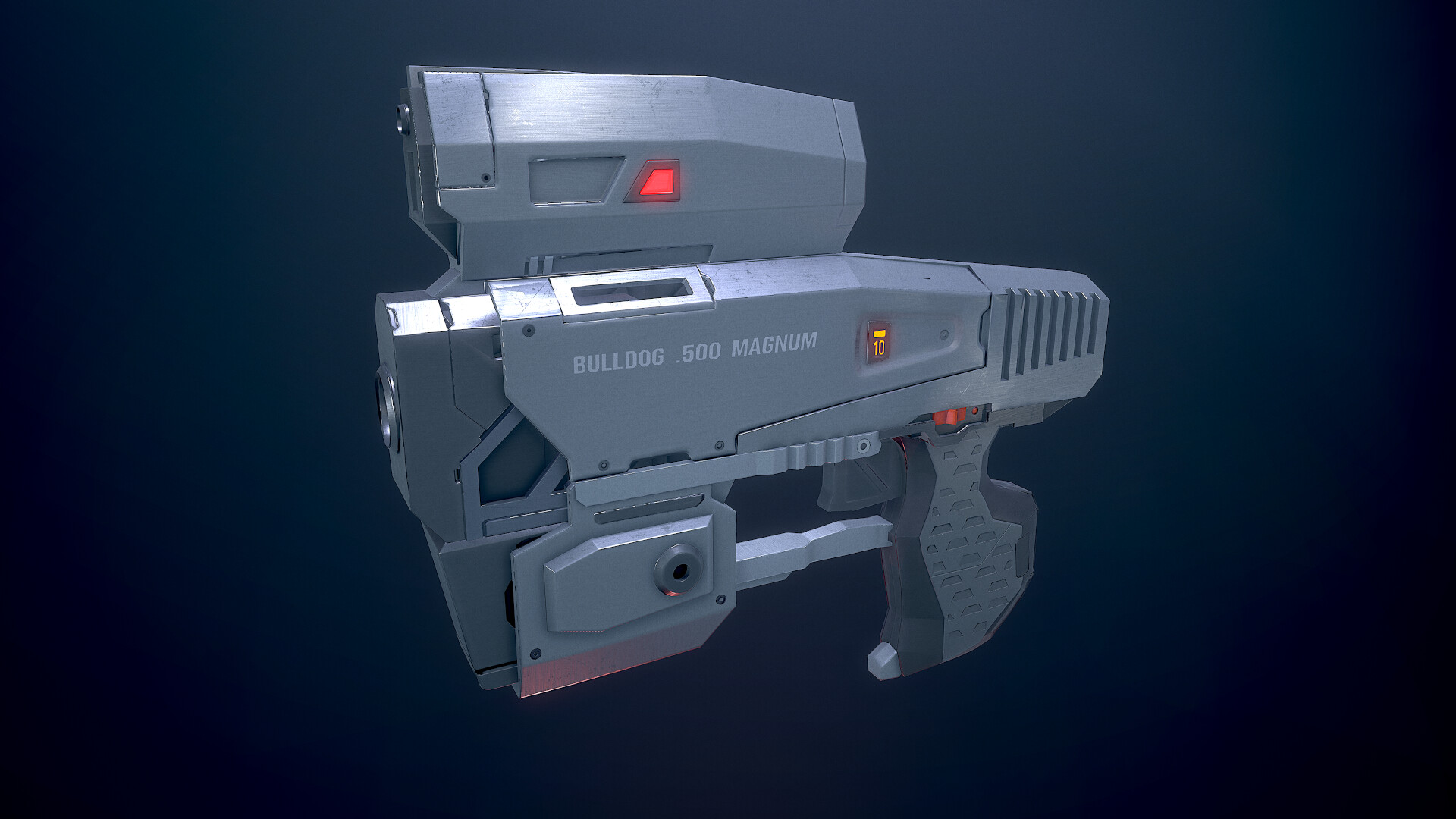 ArtStation - Bulldog .500 Magnum - (Original concept by Shaun Mooney)