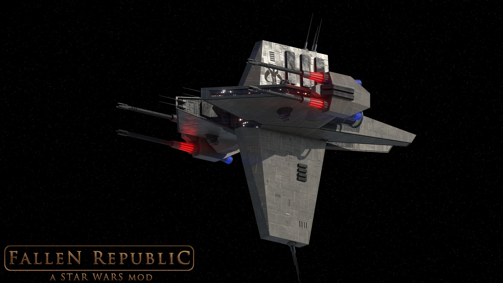 Daniel T. - Fallen Republic Mandalorian Vengeance- class Frigate