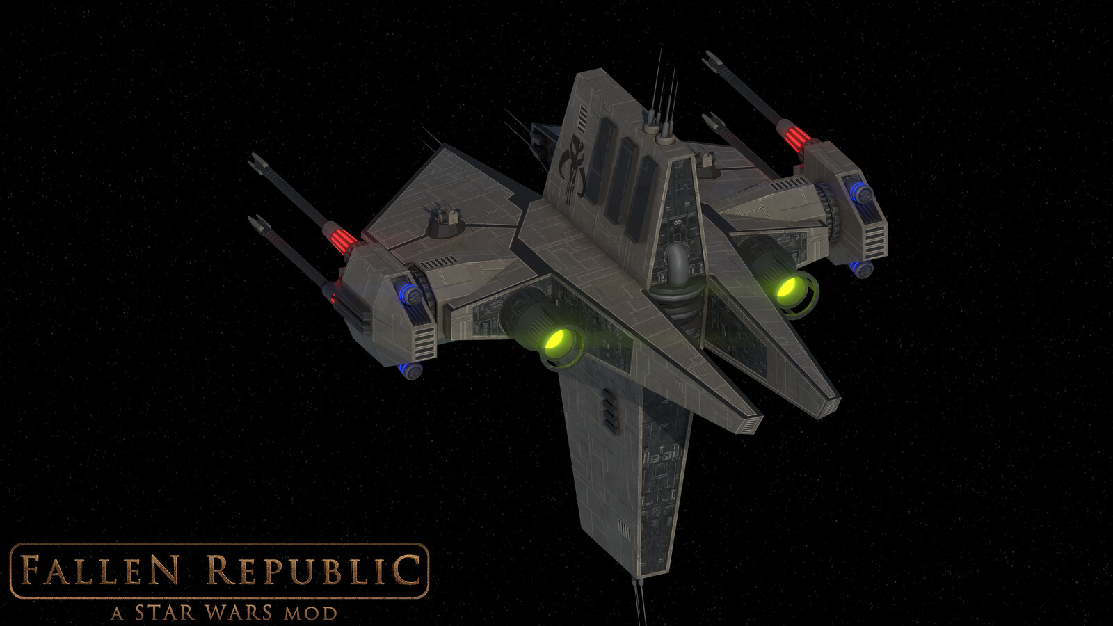 Daniel T. - Fallen Republic Mandalorian Vengeance- class Frigate