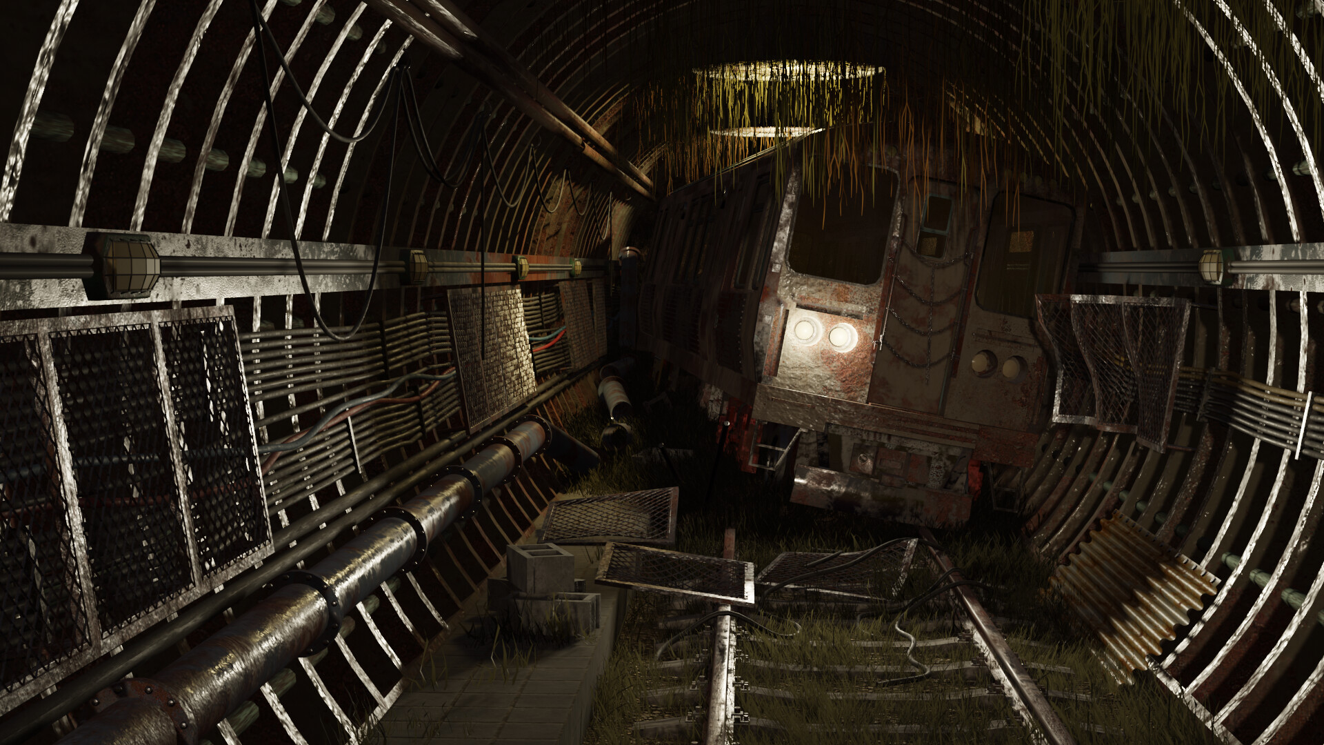 ArtStation - Train Scene (EEVEE)