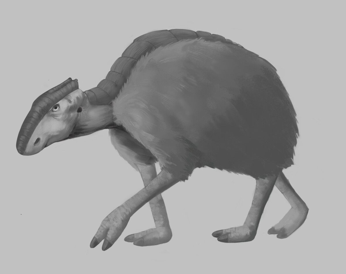 ArtStation - Four-legged bird