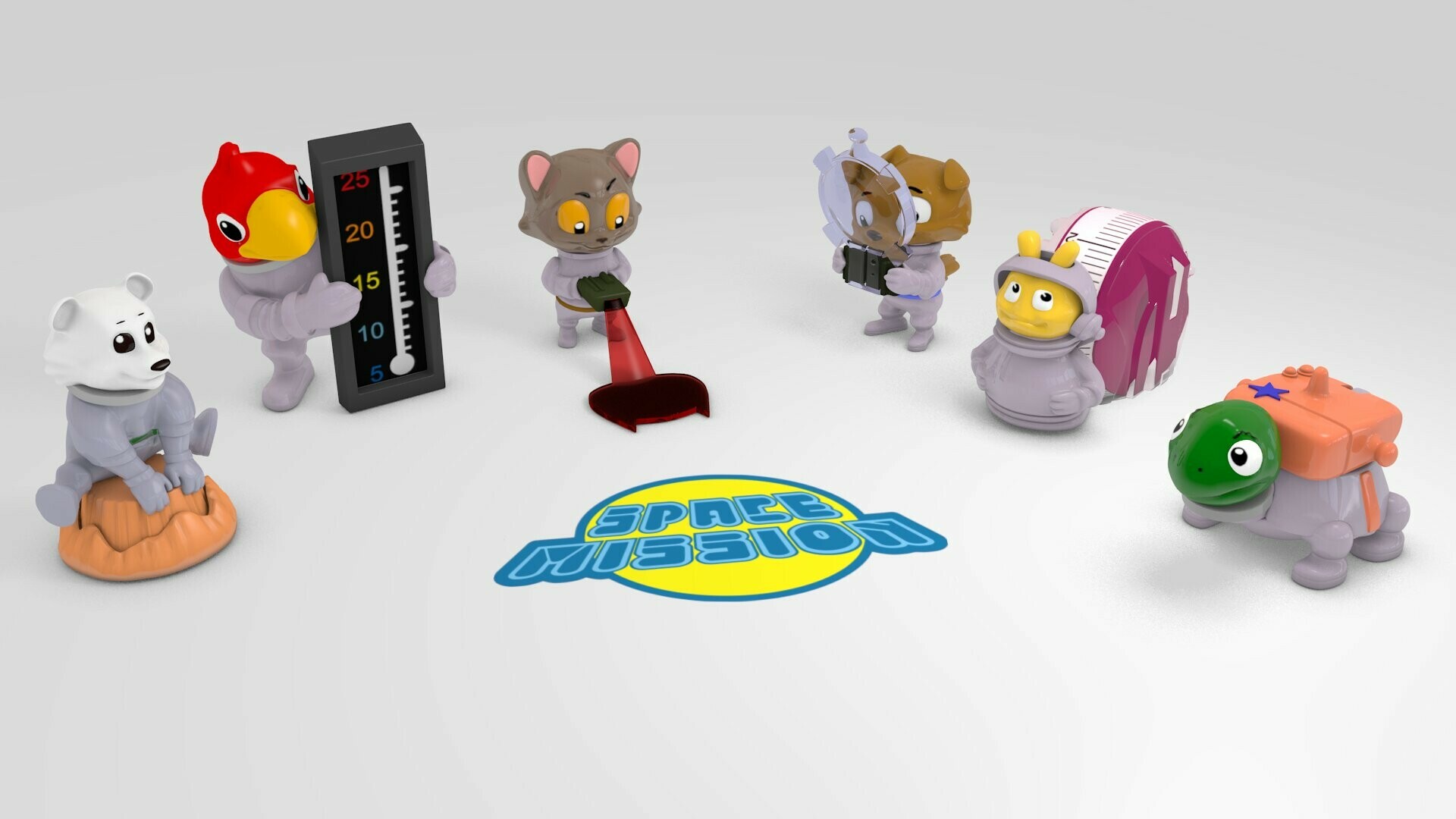 ArtStation - Pack Shot - Kinder Space Mission