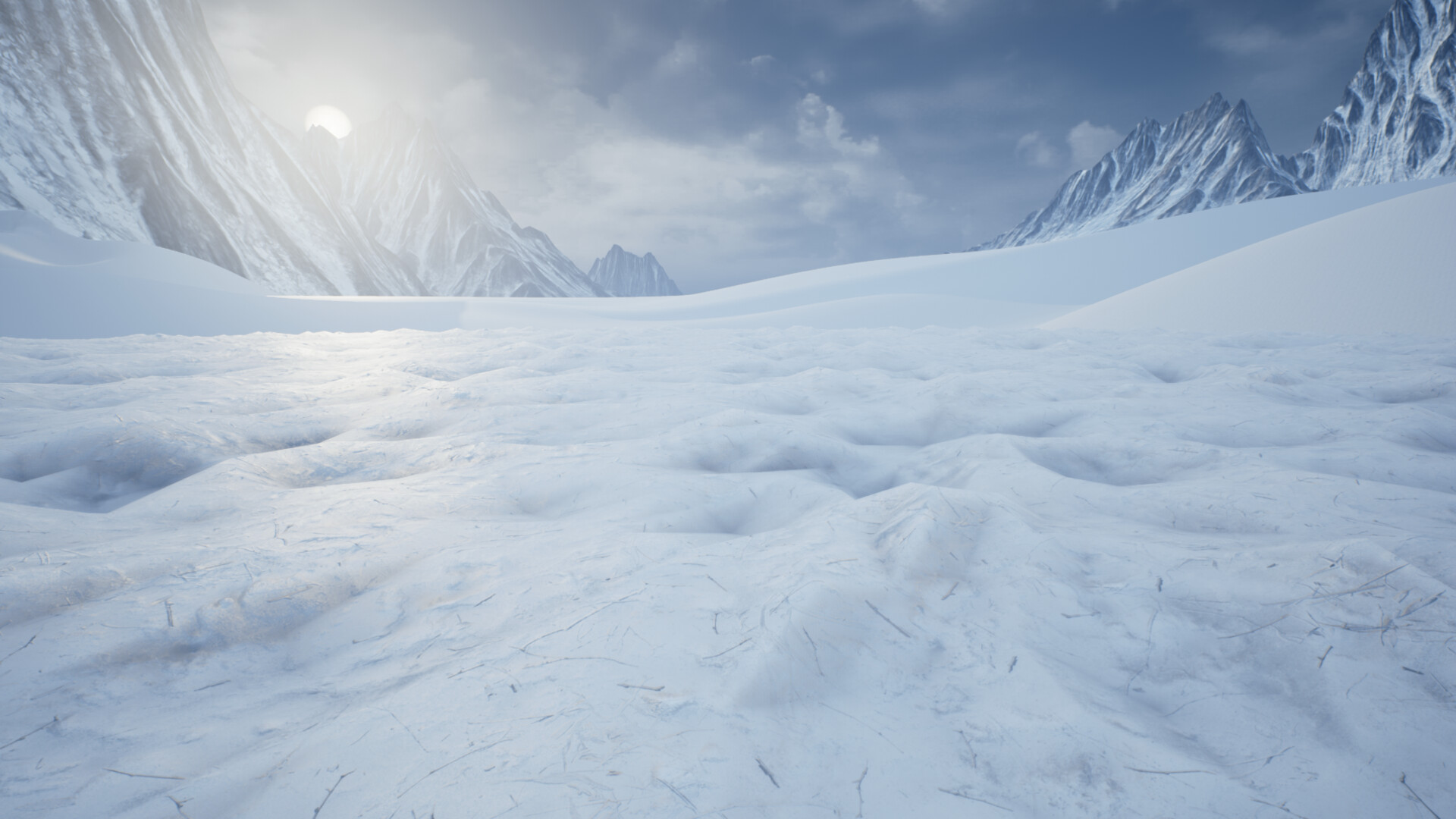 ArtStation - Displacement practice in UE4