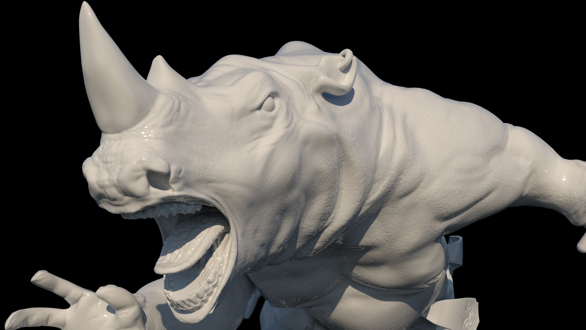 ArtStation - Human Rhino V.1.0 (2019)