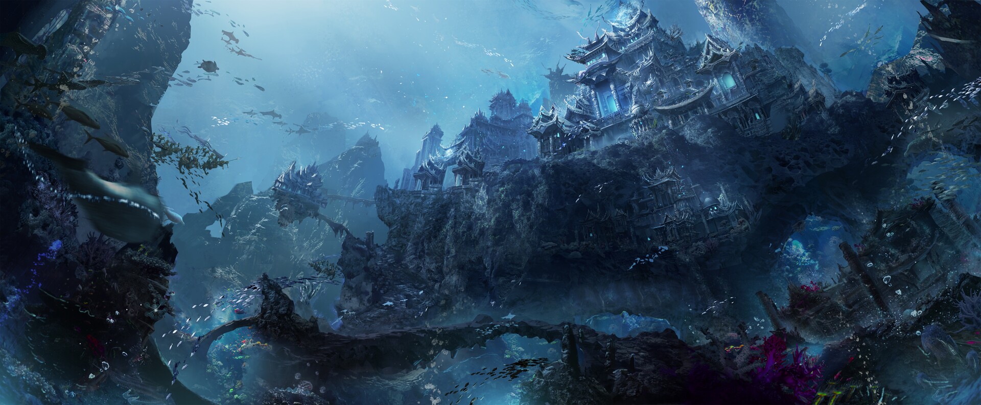 ArtStation - The undersea world
