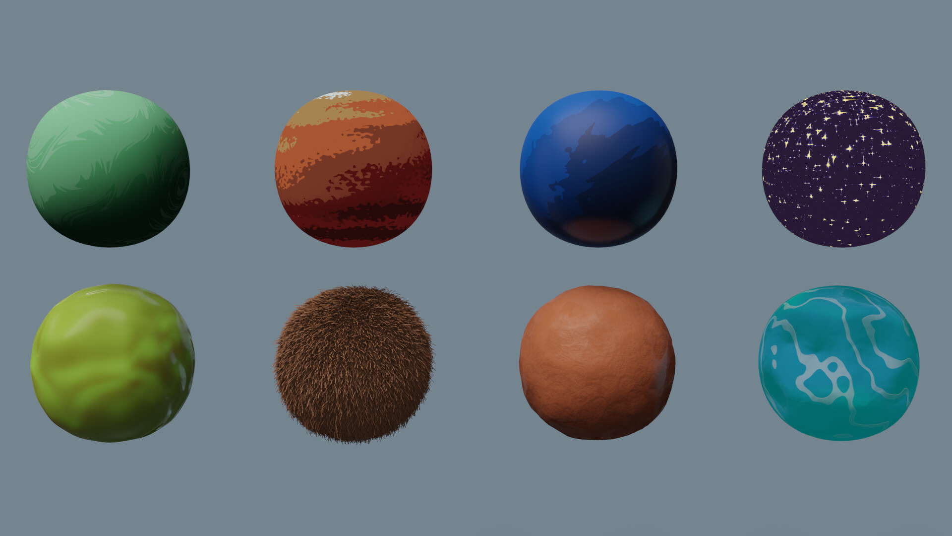 ArtStation - Blender Shaders - Eevee