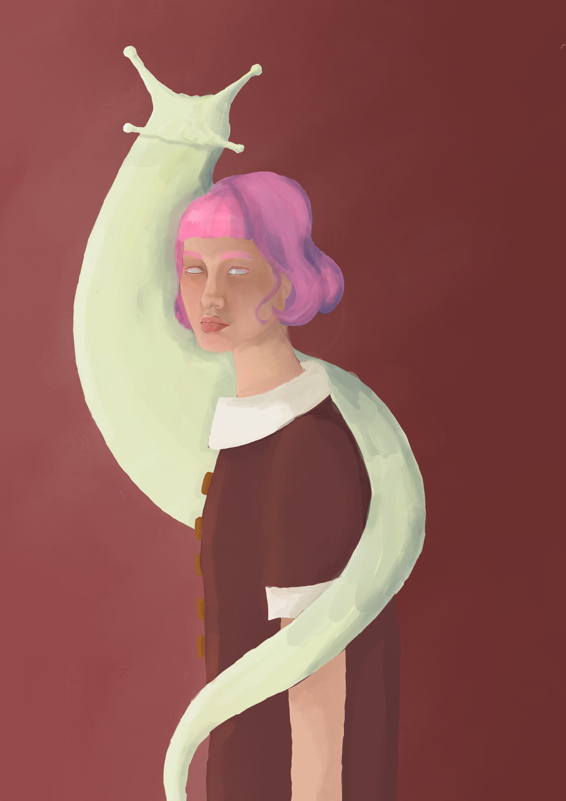 ArtStation - Slug & girl