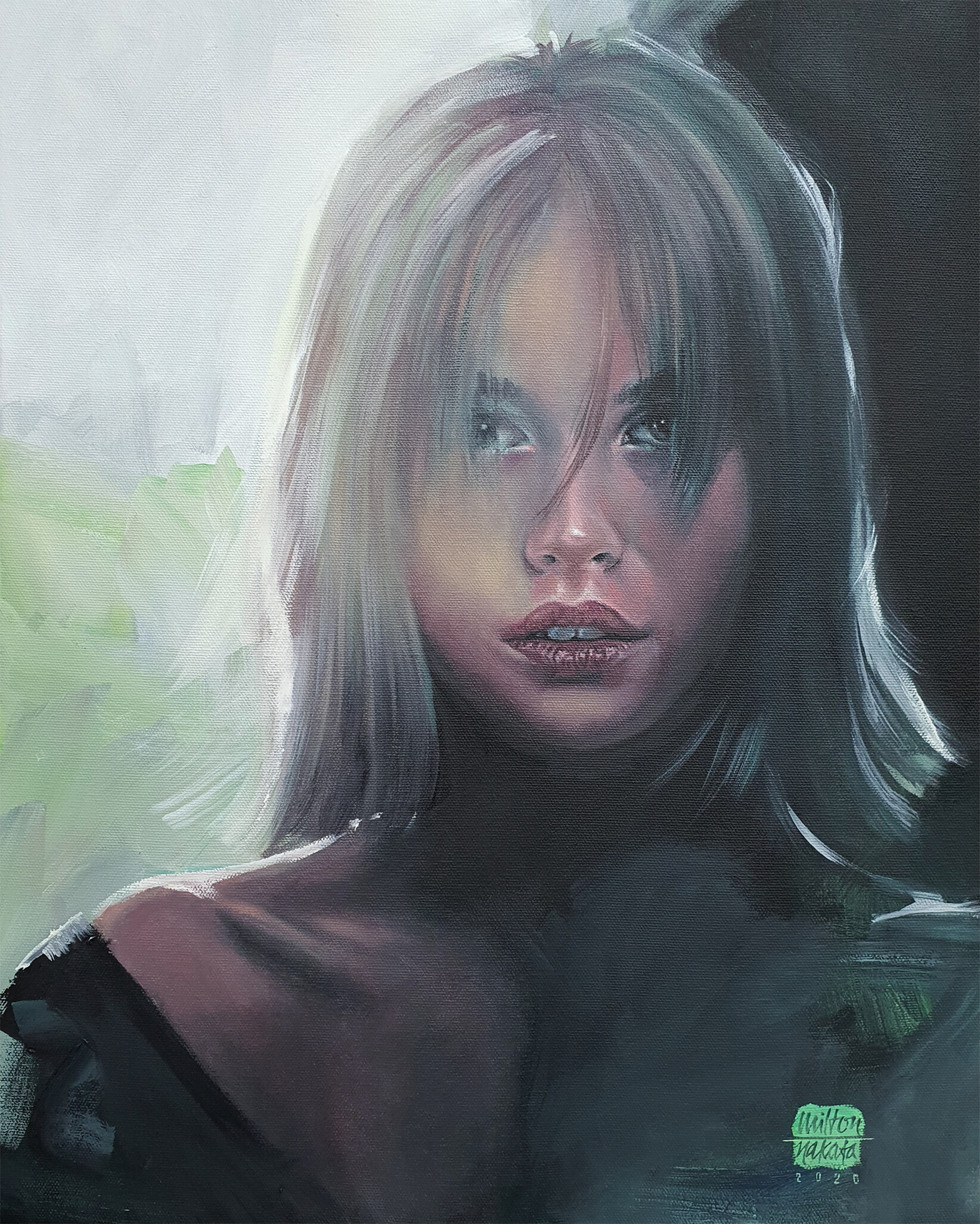 ArtStation - Oil painting study