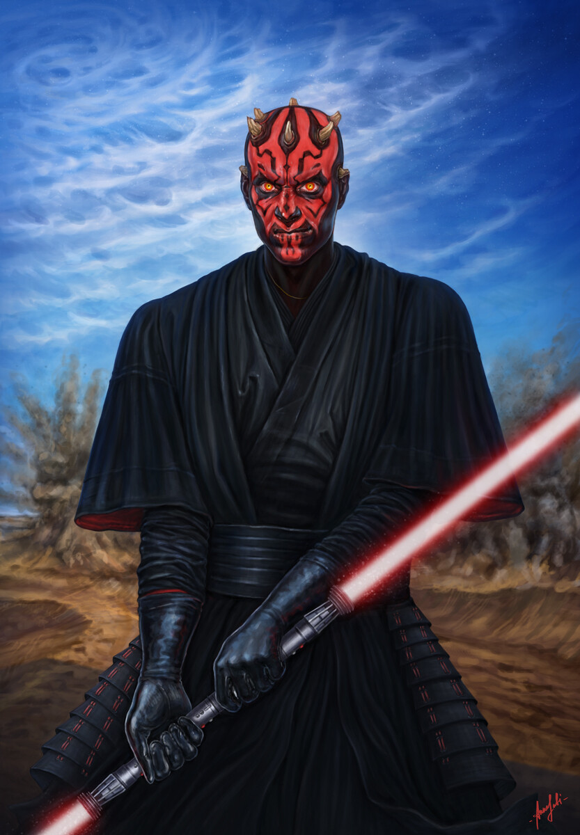ArtStation - Darth Maul