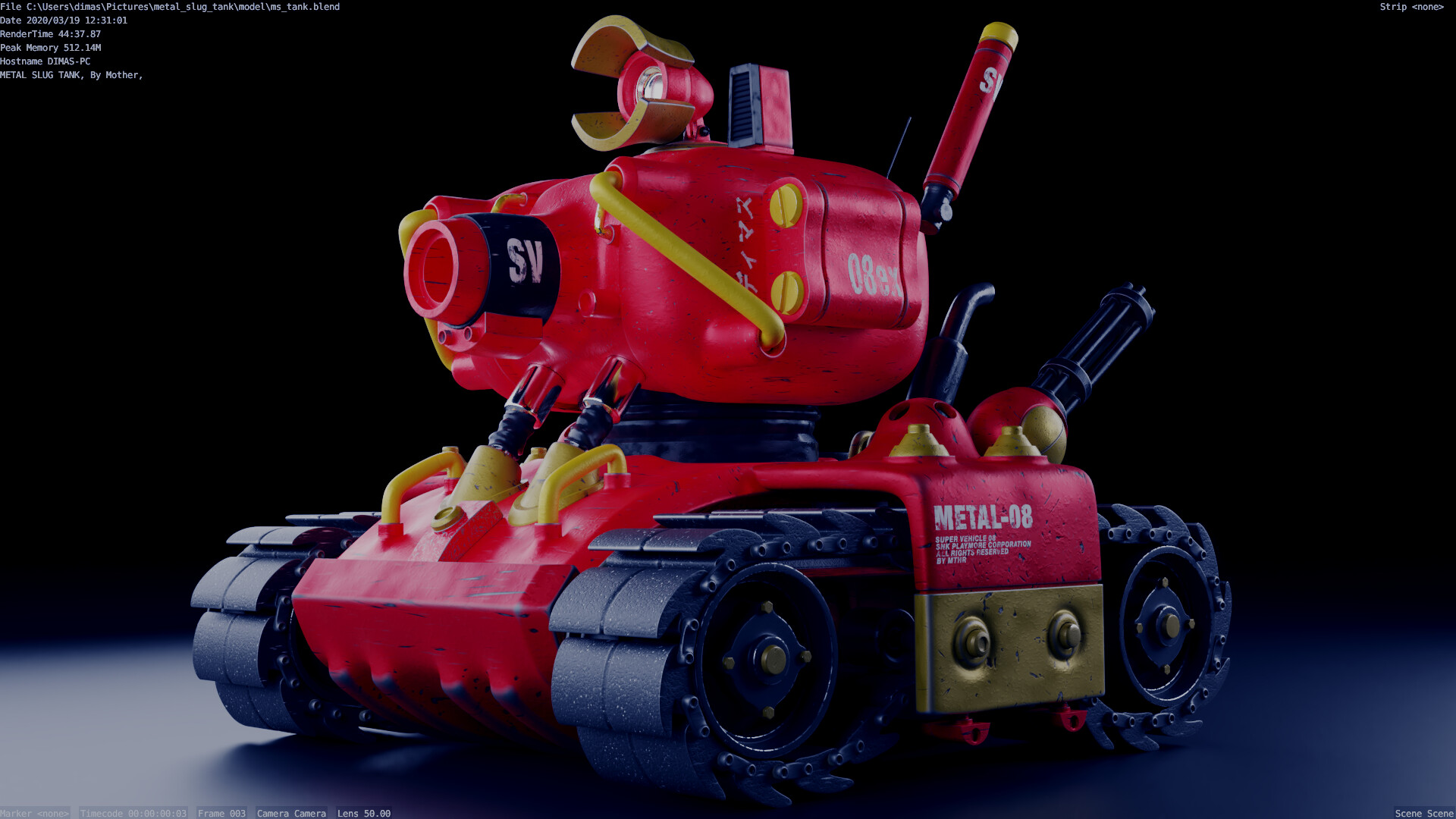 ArtStation - Metal Slug Tank