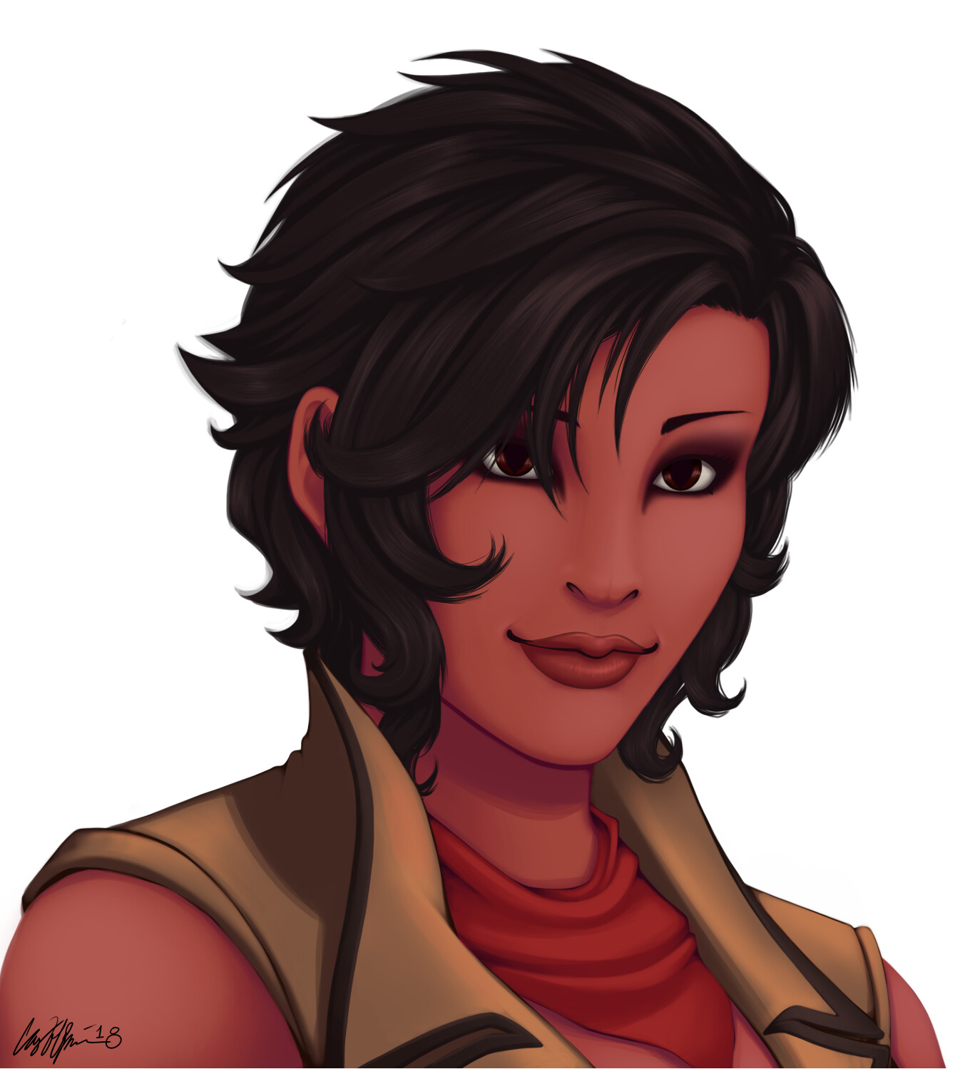 ArtStation - D&D: Xola Portrait