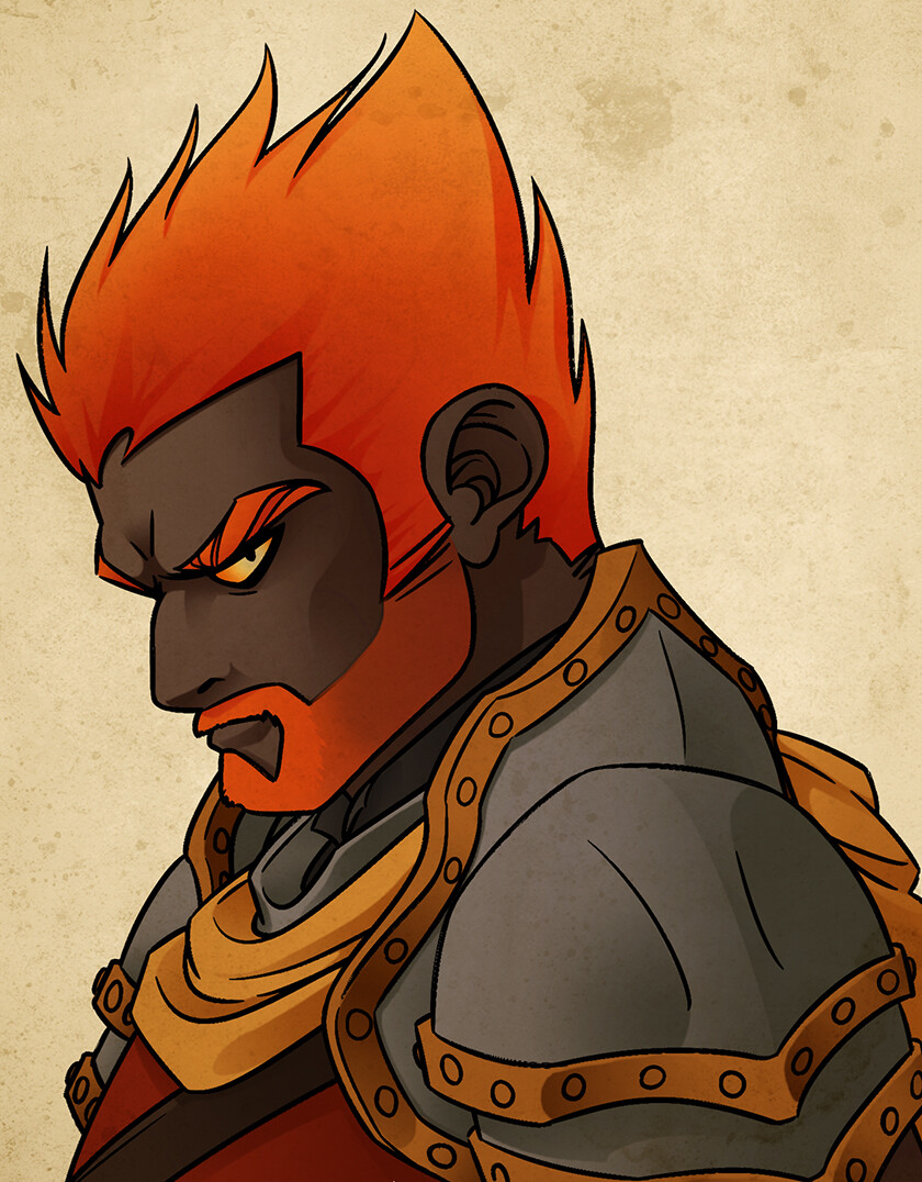 ArtStation - D&D: Miles Portrait