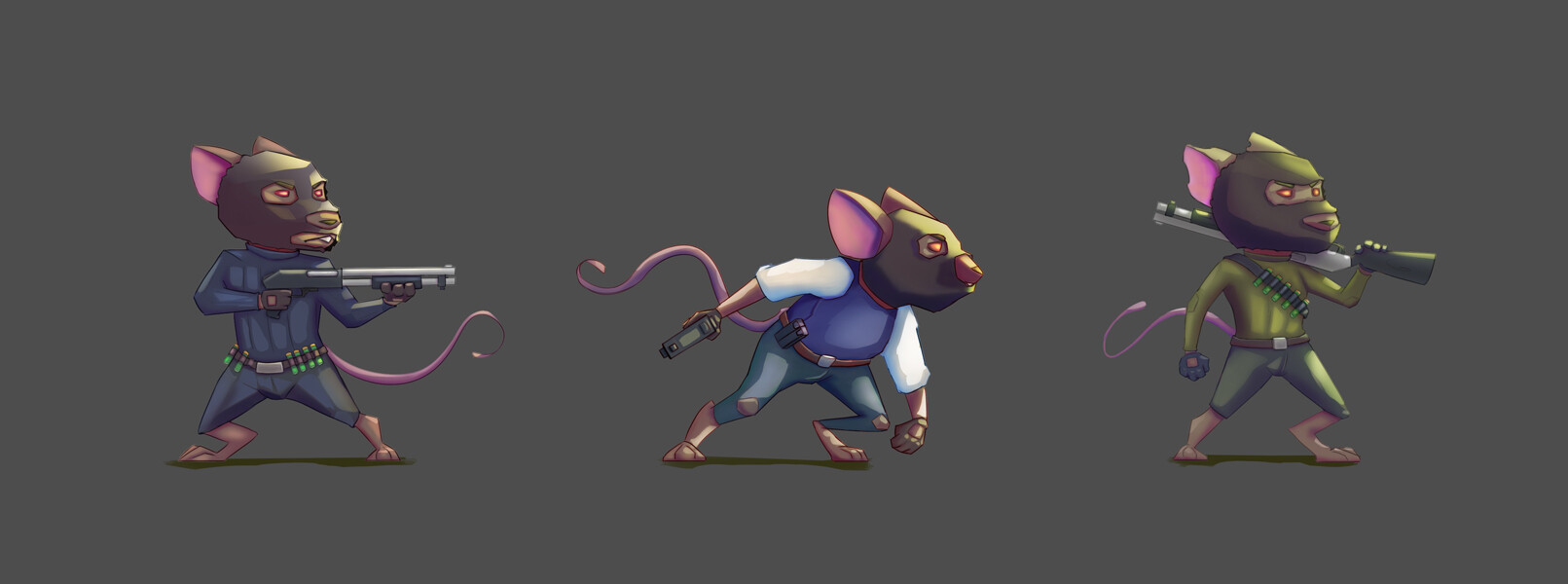 ArtStation - rat gang