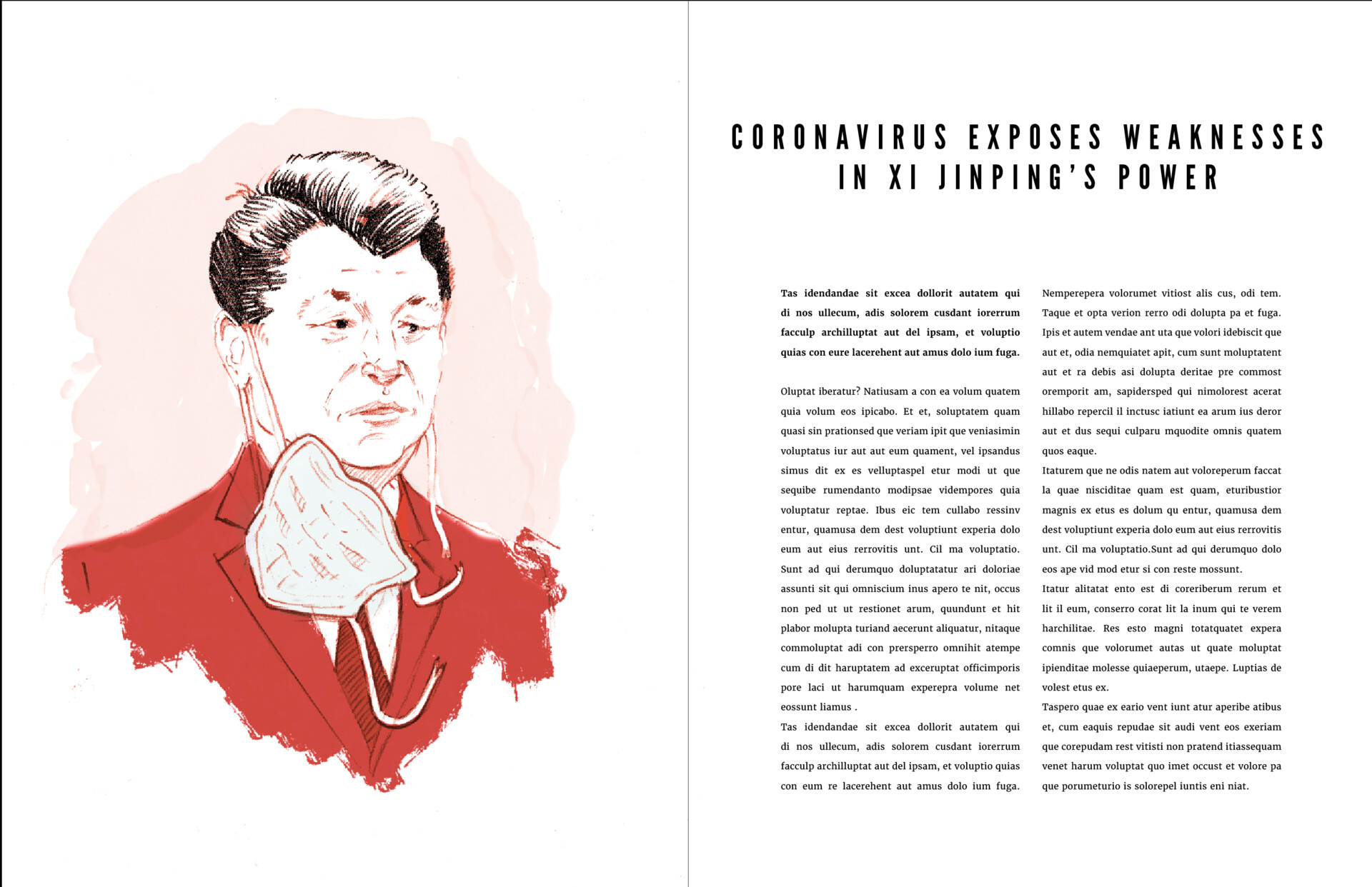 Dane Thibeault - Xi Xinping Portrait