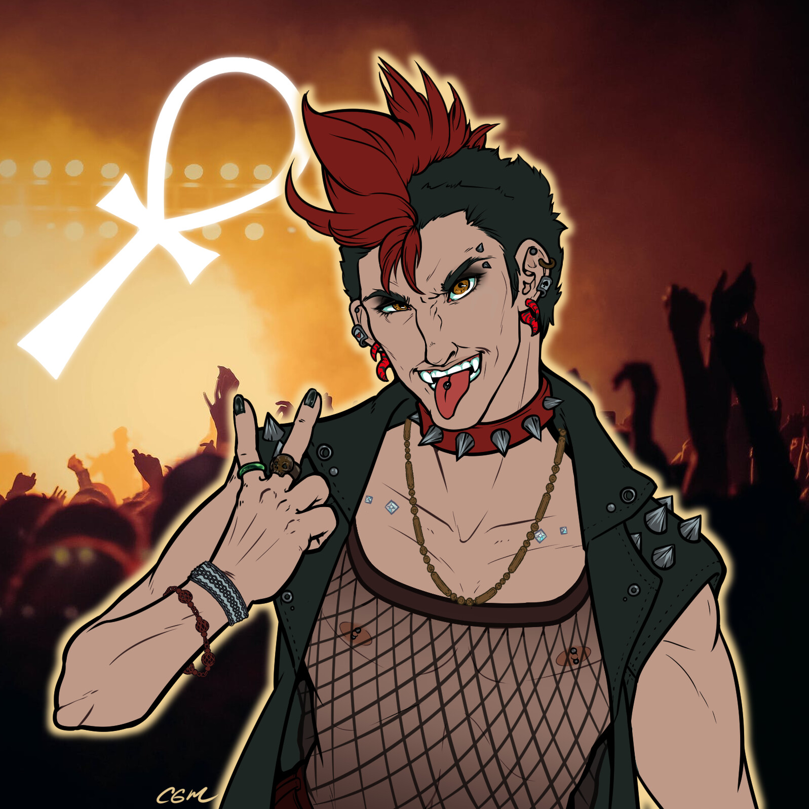 Crista Megee - Vampire the Masquerade Character Portraits