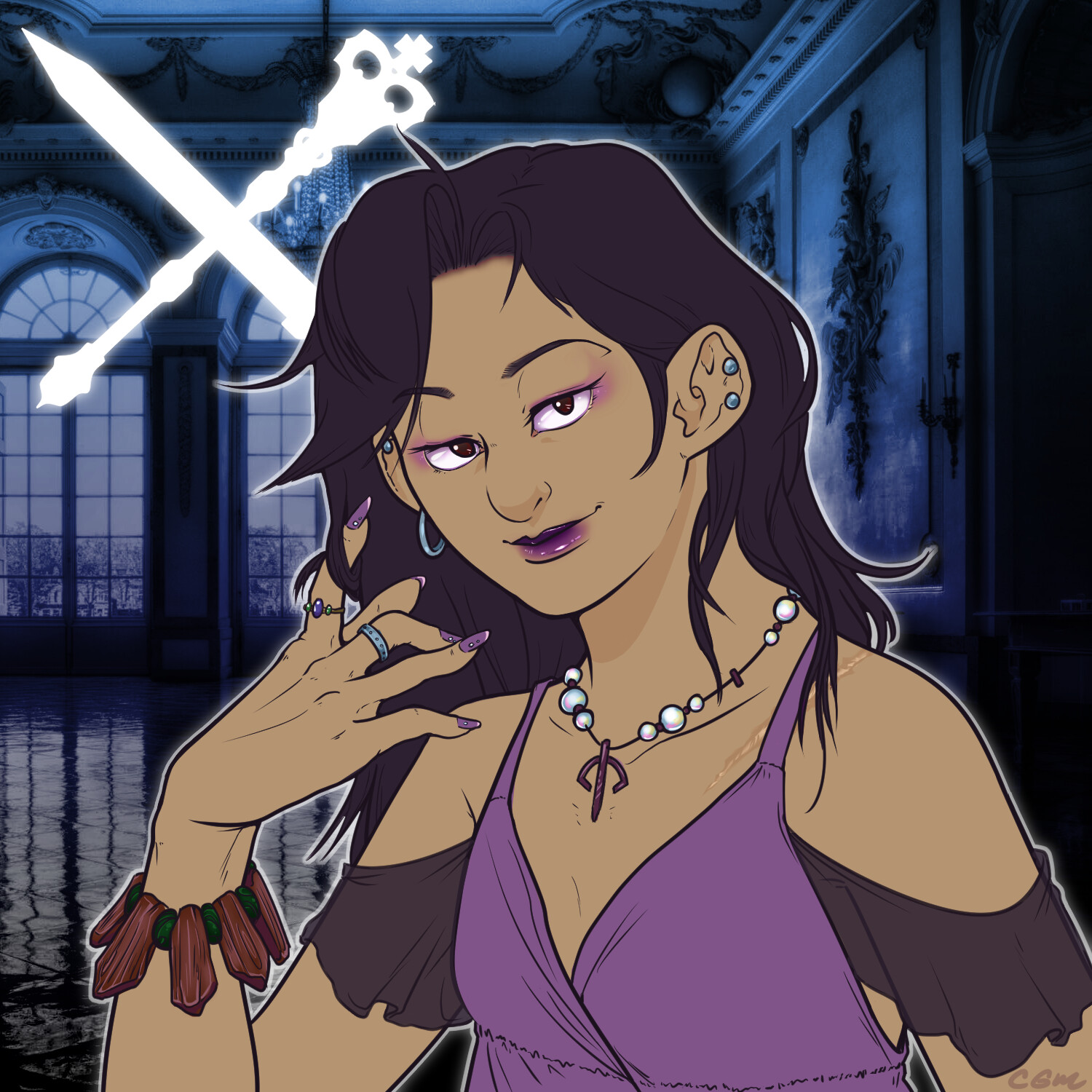 Crista Megee - Vampire the Masquerade Character Portraits