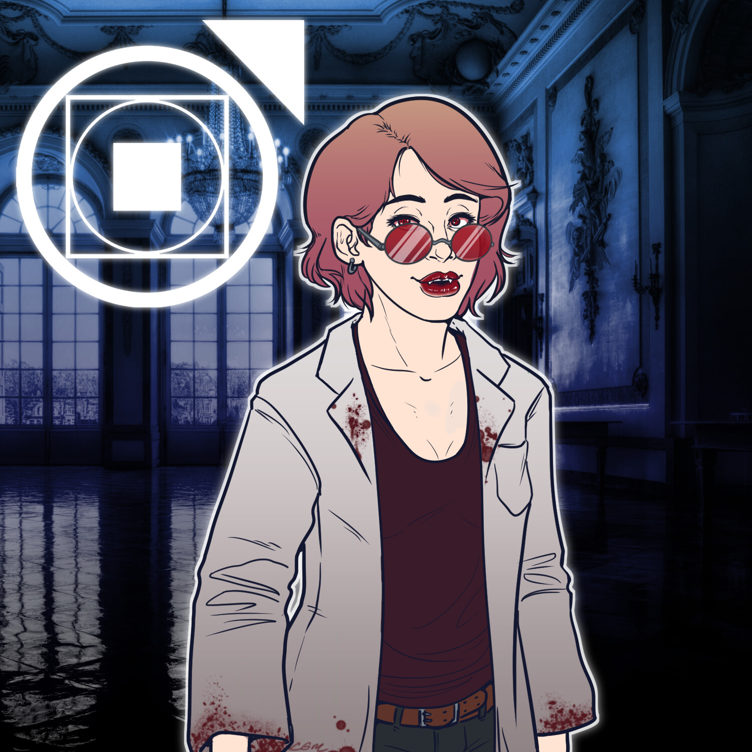 Crista Megee - Vampire the Masquerade Character Portraits