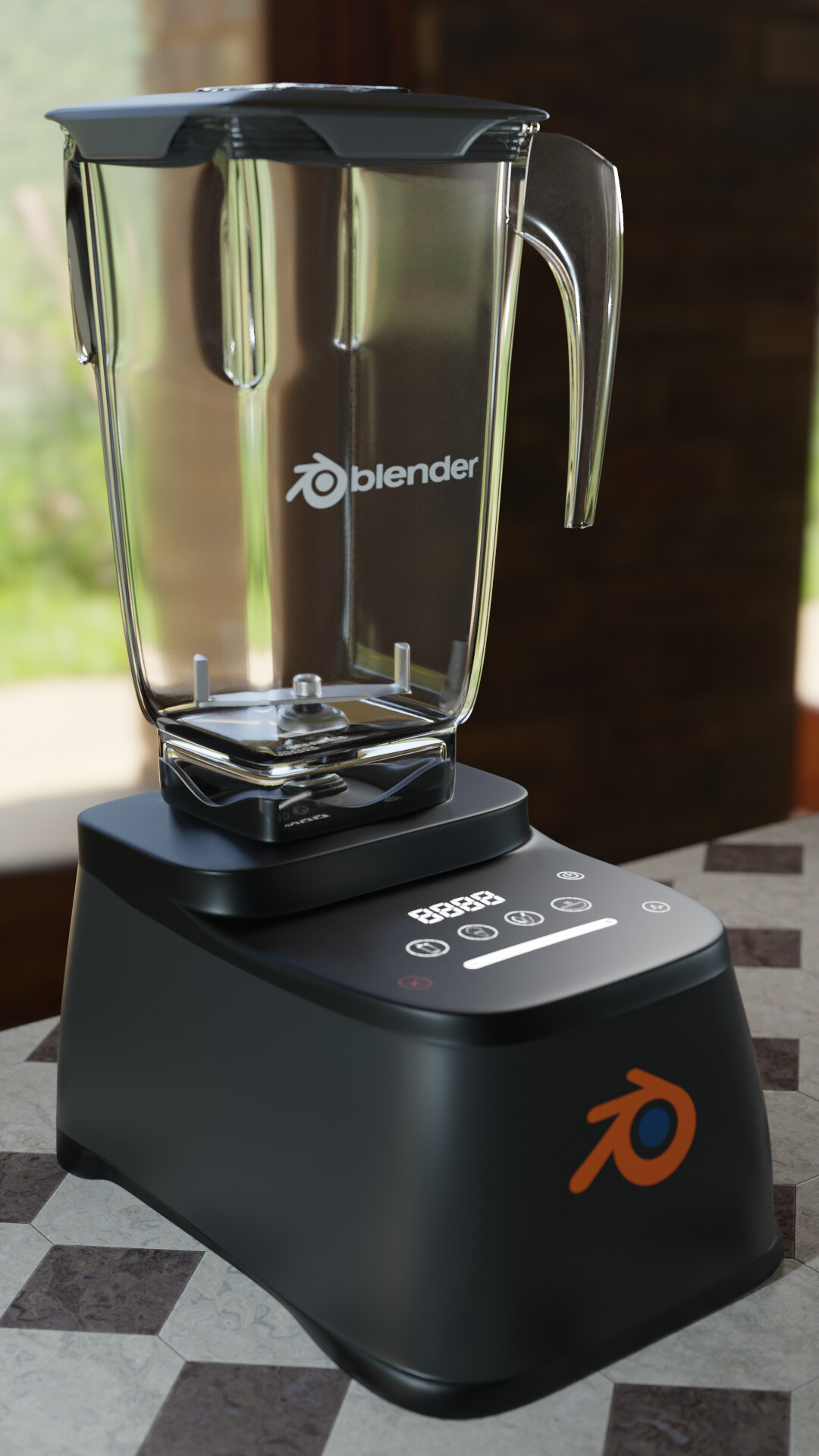 Patrick Zhiaran - Kitchen Blender - Model Showcase