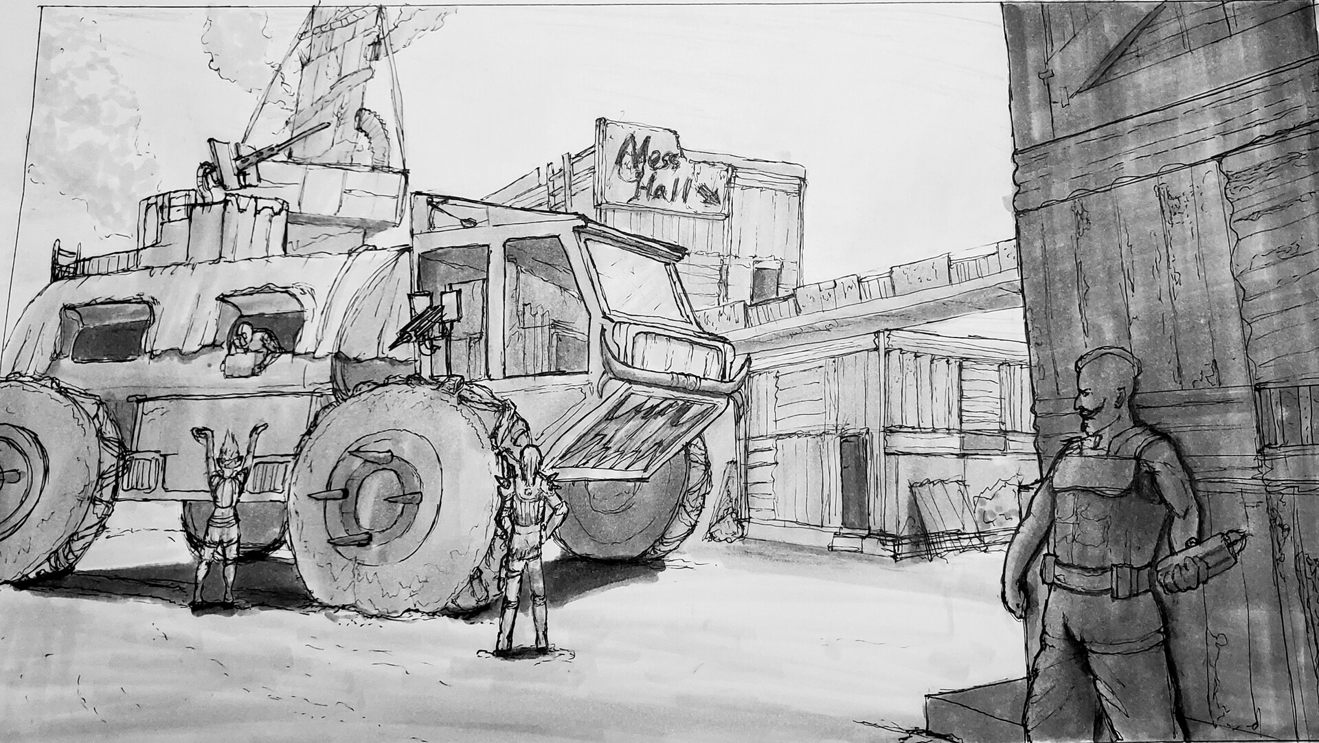 Hisham Nashef - Apocalyptic Outpost