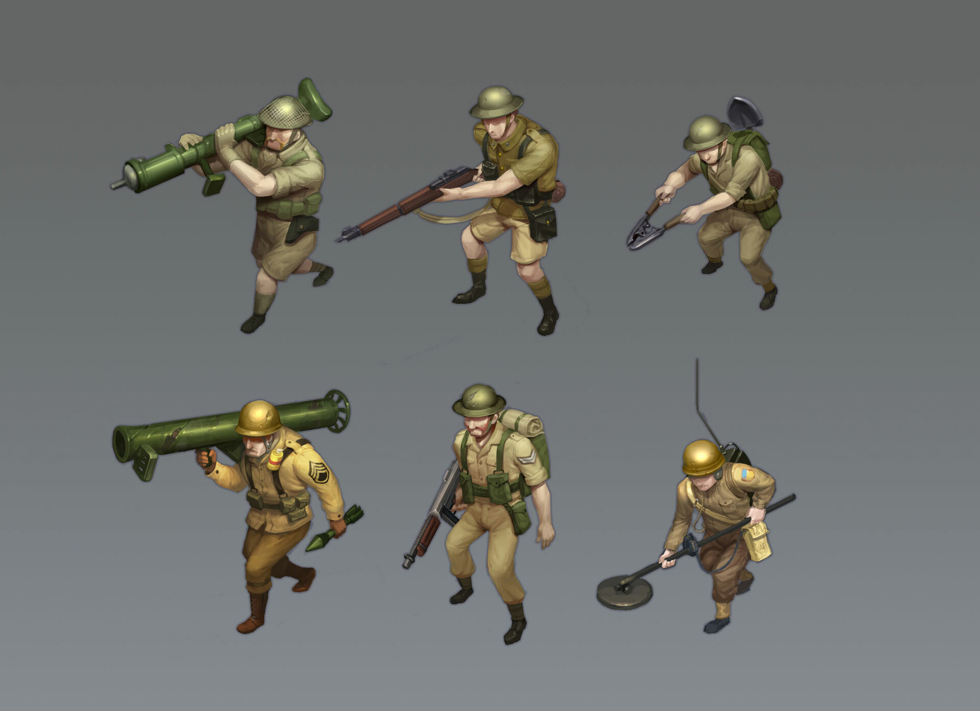 ArtStation - soldiers