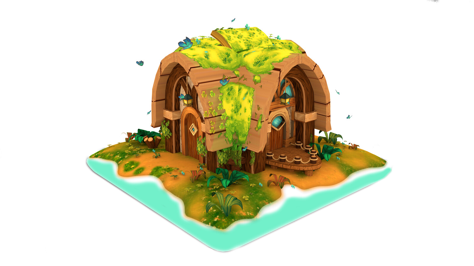 kashish sachdeva - Overgrown Cottage