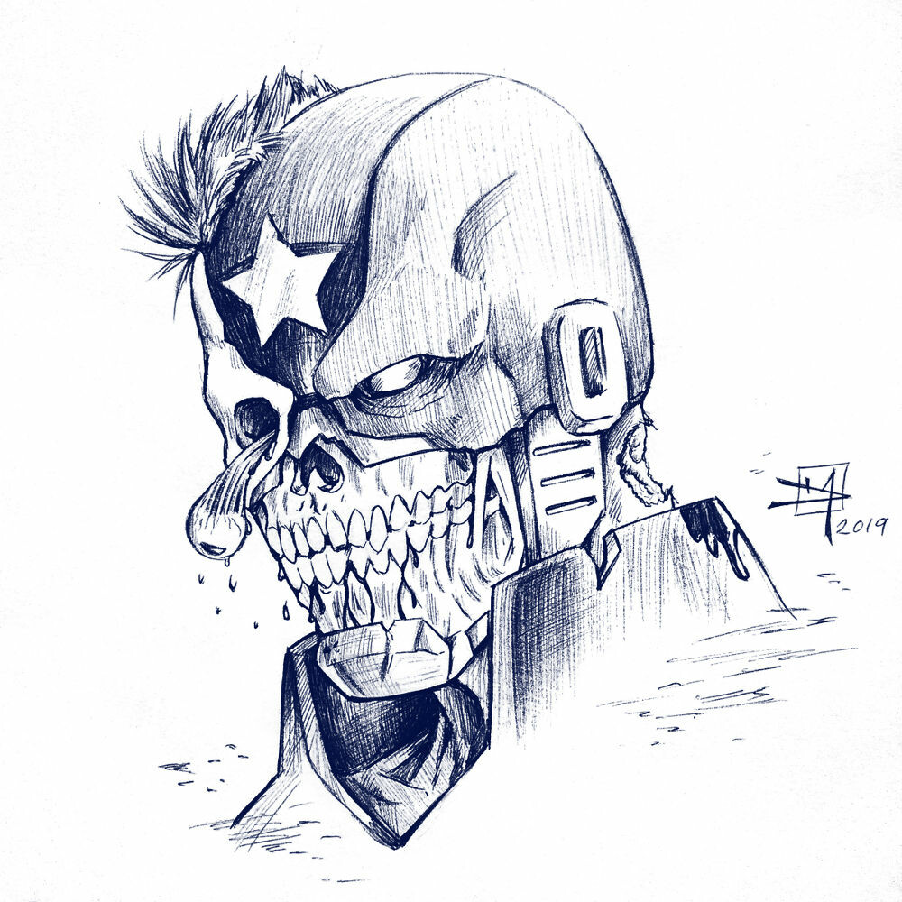 ArtStation - Zombie Patriot Fist