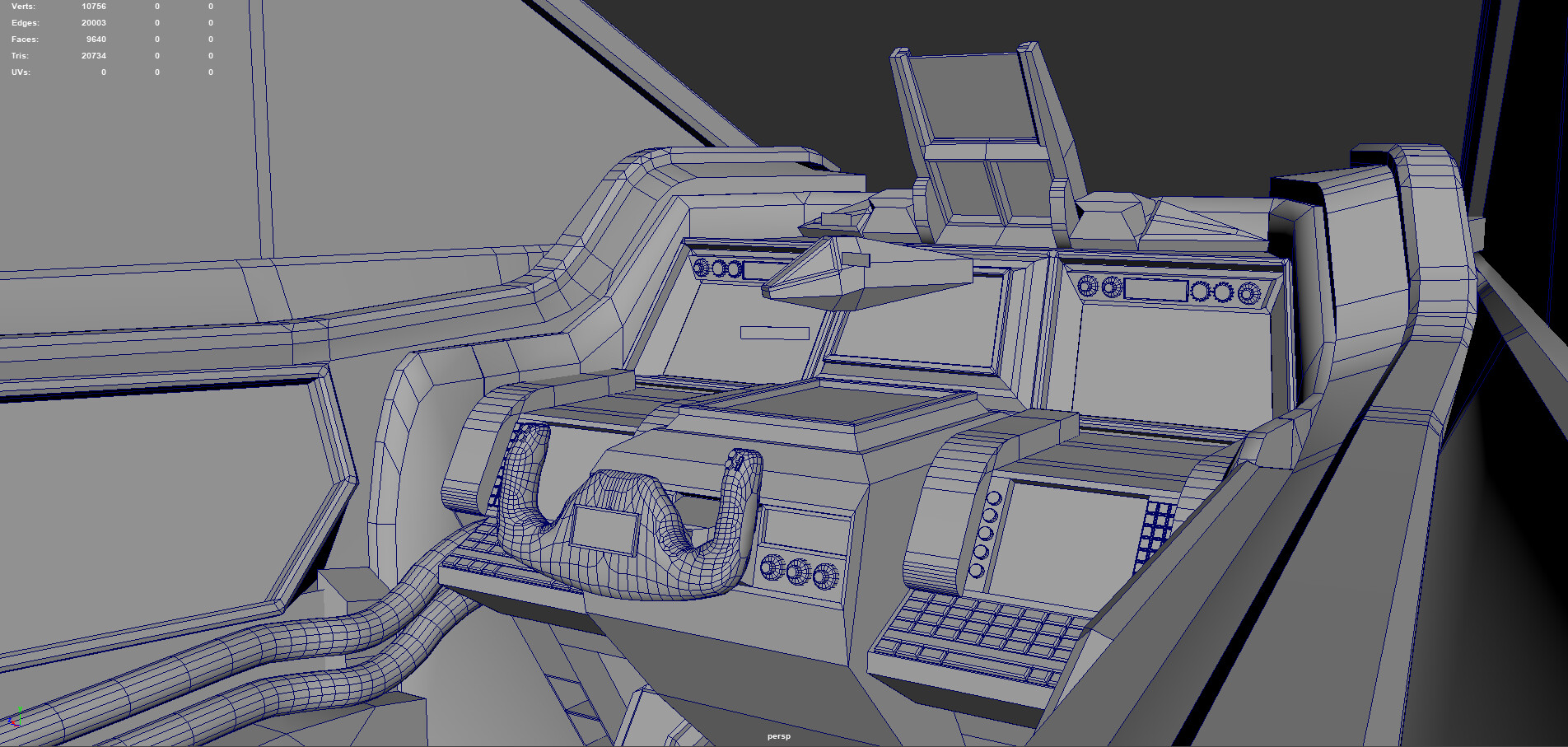ArtStation - Experimental Cockpit Layout